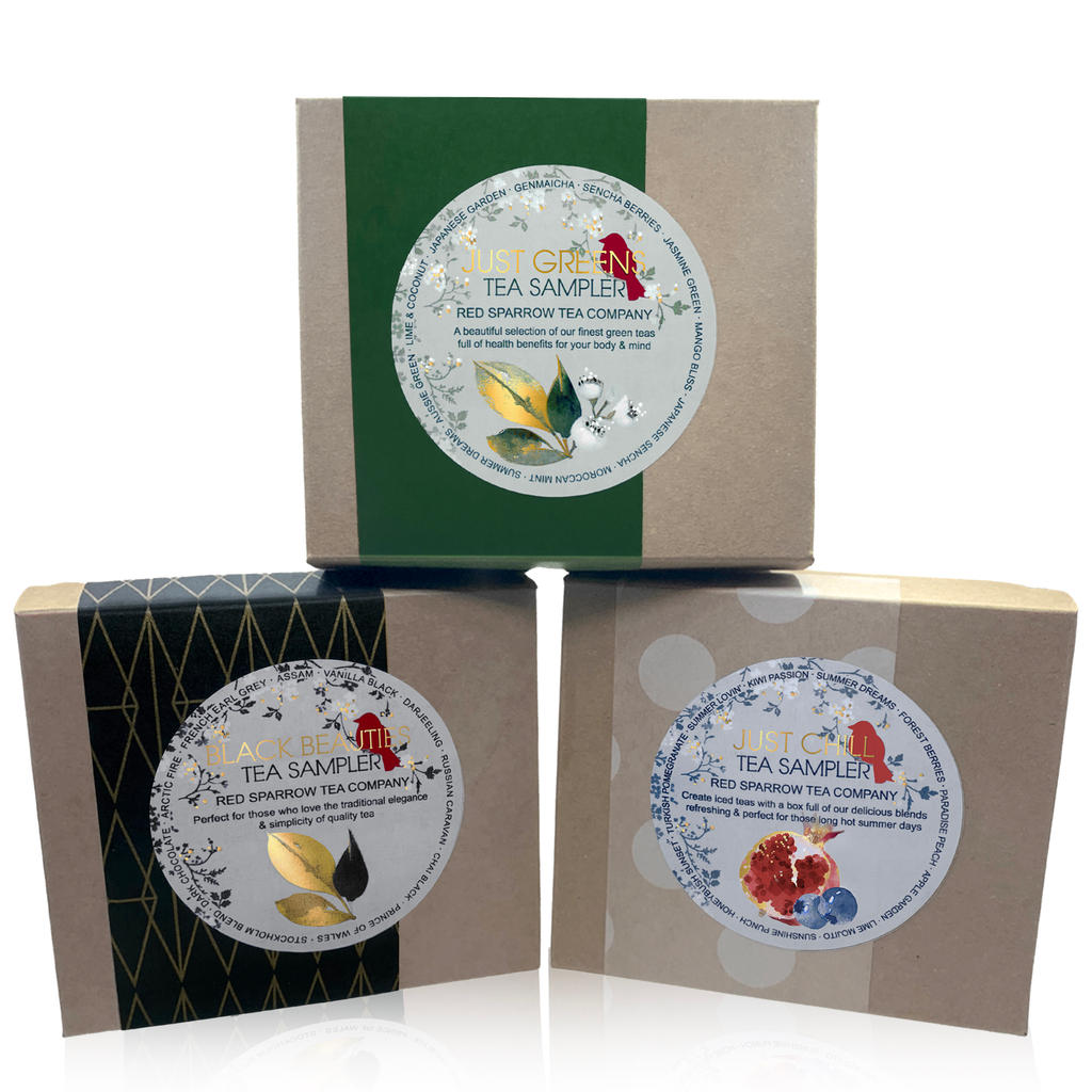 Tea Sampler Boxes - Red Sparrow Tea Company
