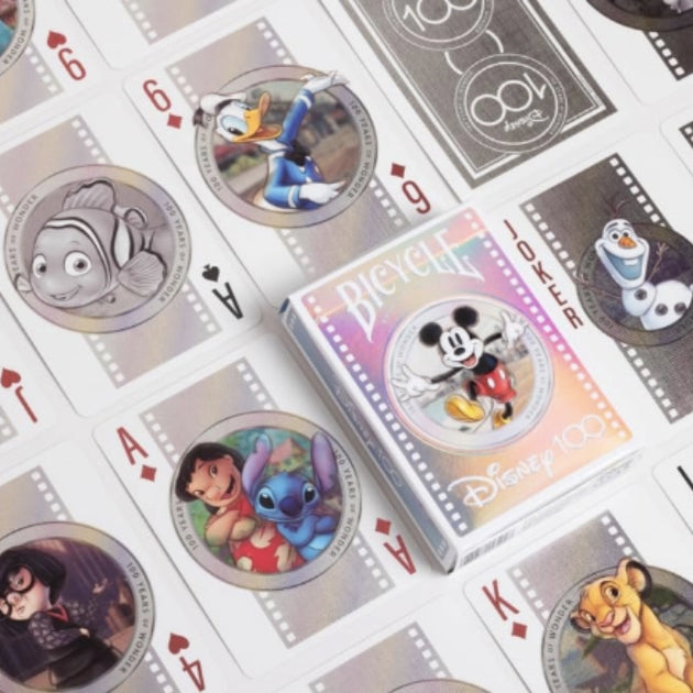 CardsHouse - Disney 100 Year Anniversary - Playing Cards - Red Sparrow ...