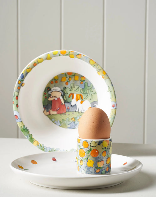 Eat from the garden - Children’s Dinning Set - Alison Lester - Red ...