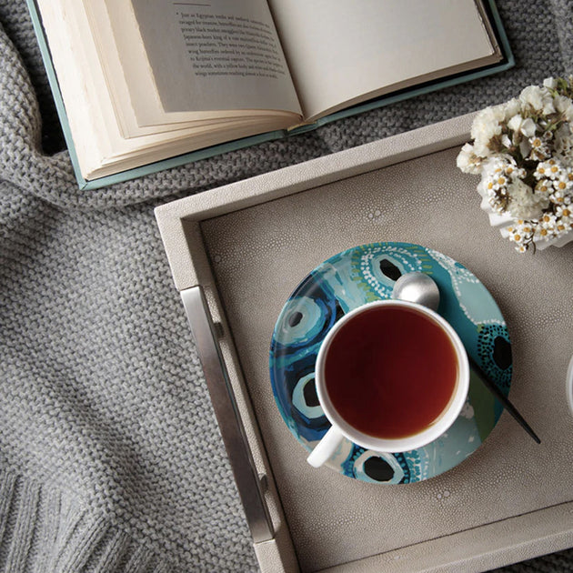 Alperstein - May Wokka Chapman - Tea Cup & Saucer - Red Sparrow Tea Company