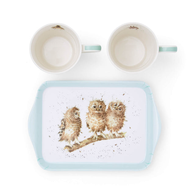 Royal Worcester - Wrendale - Mug & Tray Set - Red Sparrow Tea Company