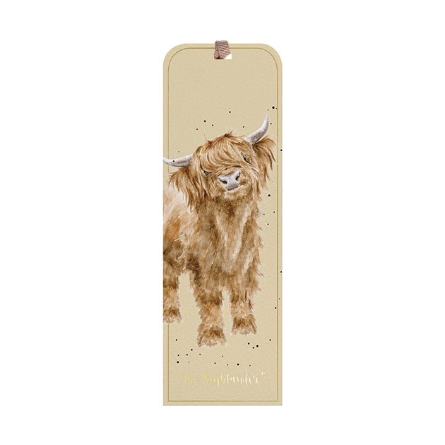 Wrendale Designs - Bookmark - Highland Cow - Red Sparrow Tea Company