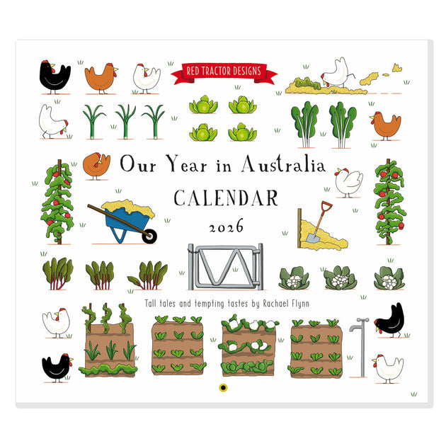 Red Tractor Designs - 'Our Year in Australia' 2026 Calendar - Red ...