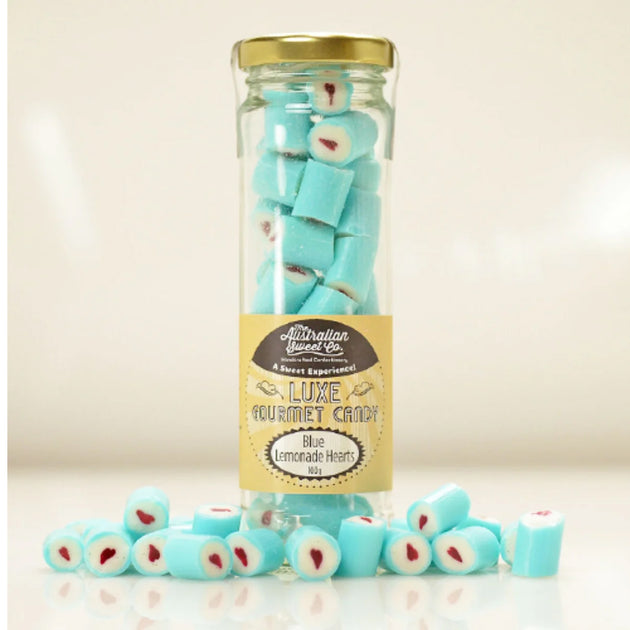 Luxe Rock Candy - Blue Heart - Red Sparrow Tea Company