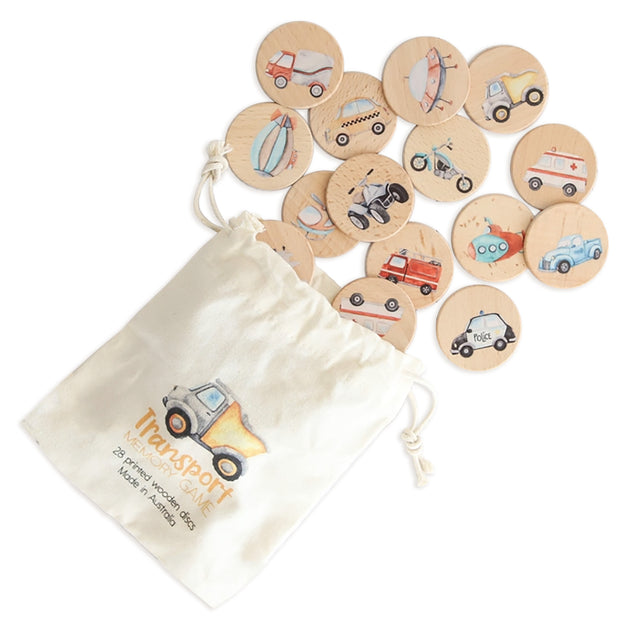 Transport Memory Game - Red Sparrow Tea Company